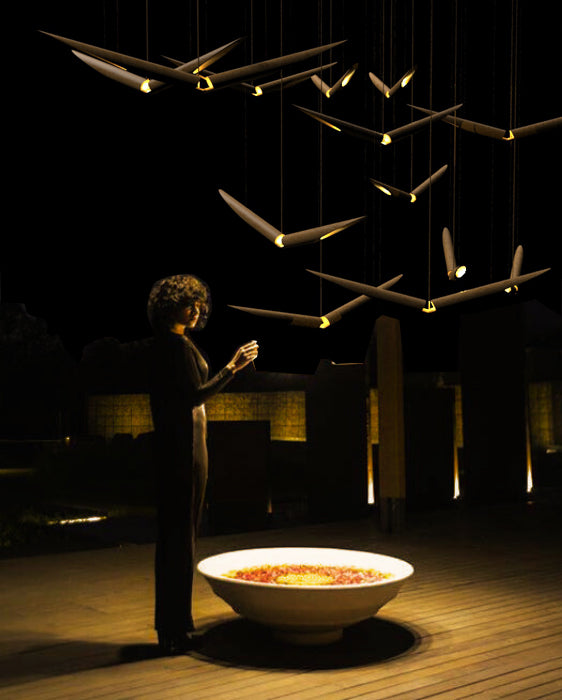 BAMBOO BIRD LIGHT INSTALLATION – Rhizome